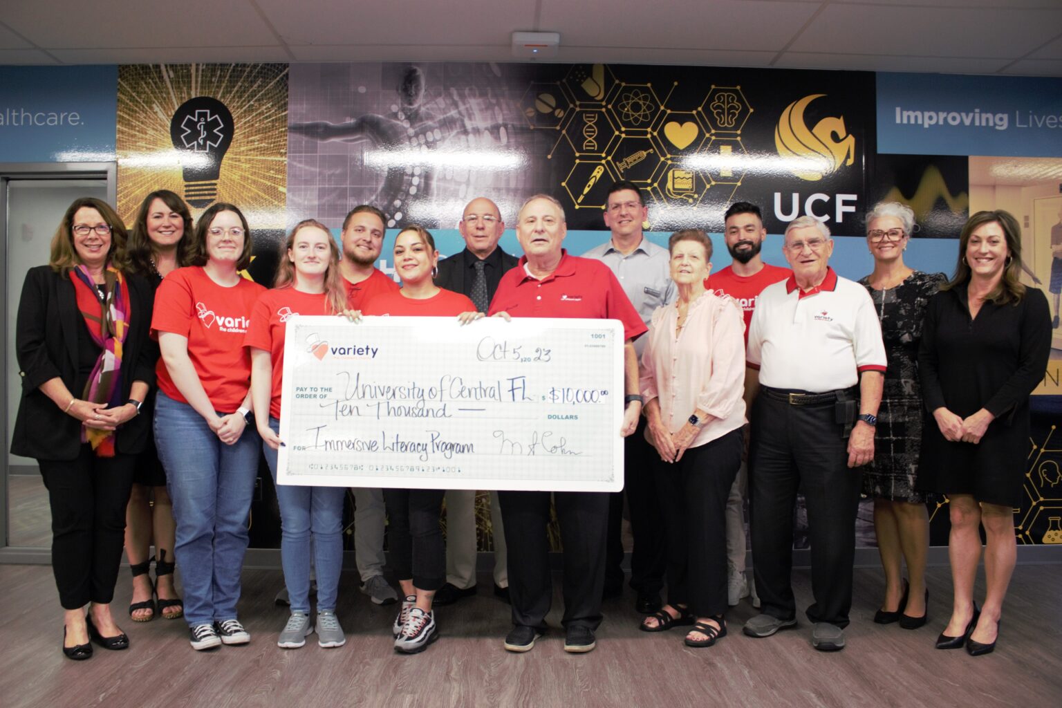 VARIETY DONATES $10K TO UCF's IMMERSIVE LITERACY PROGRAM - Variety the ...