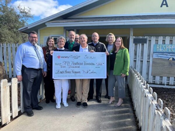 VARIETY DONATES $5,000 TO SMA HEALTHCARE IN DAYTONA BEACH - Variety the ...